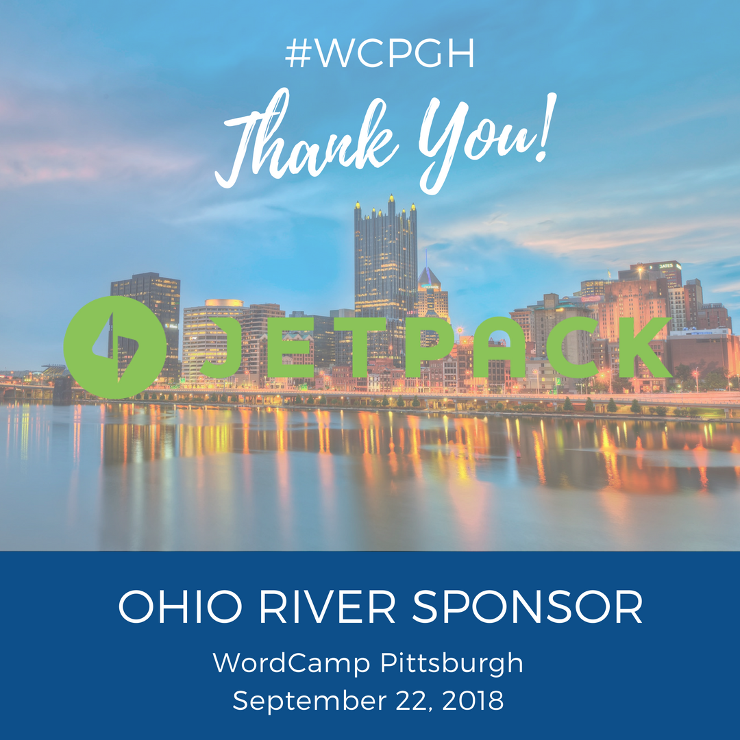 Sponsor Spotlight – Jetpack | WordCamp Pittsburgh 2018